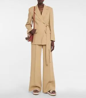 Chloé Lilli Sporty Suede Sandals