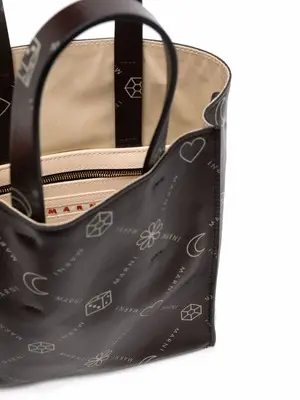 Marni Logo-print Tote Bag
