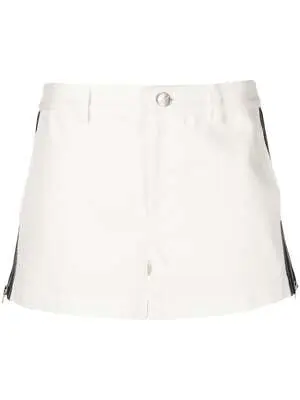 Monse Side-zipper Denim Shorts