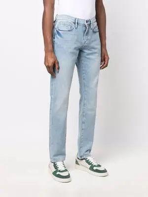 FRAME L'homme Slim-cut Jeans - Blue