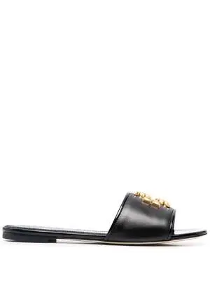 Tory Burch Eleanor Slides - Black