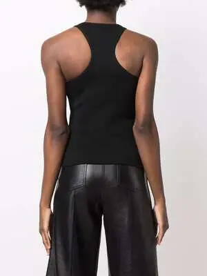 MISBHV Ribbed-knit Tank Top - Black