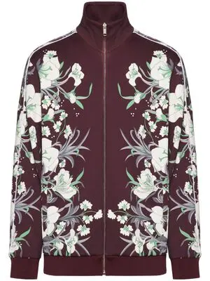 Valentino Garavani Graphic-print Zip-fastening Jacket