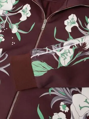 Valentino Garavani Graphic-print Zip-fastening Jacket