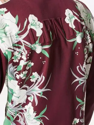 Valentino Garavani Graphic-print Zip-fastening Jacket
