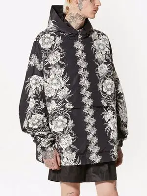 Valentino Garavani Graphic-print Hooded Jacket