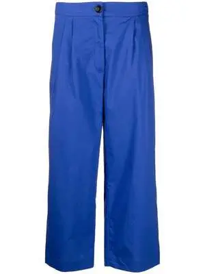 Woolrich Tailored Cropped Trousers - Blue