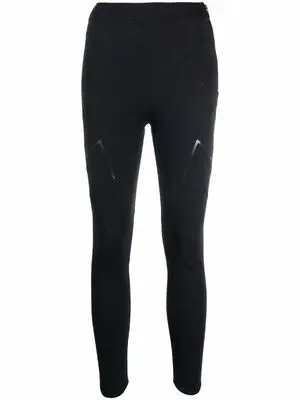 Adidas Logo-print Side-zip Leggings