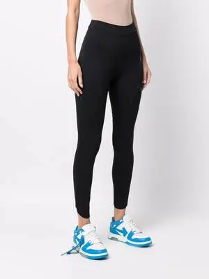 Adidas Logo-print Side-zip Leggings