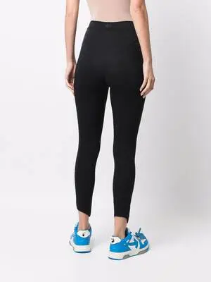 Adidas Logo-print Side-zip Leggings