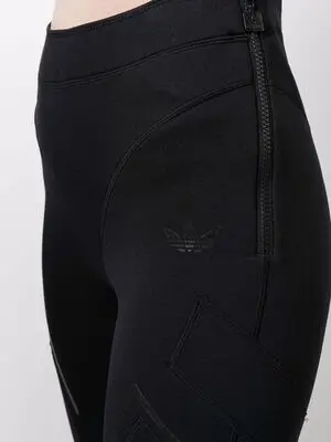 Adidas Logo-print Side-zip Leggings