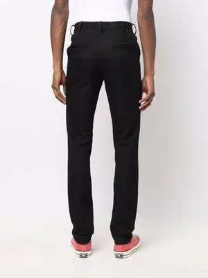 DOUBLET Label-print Straight-leg Trousers