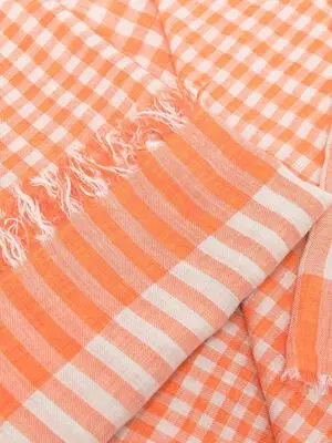 Faliero Sarti Check Pattern Scarf