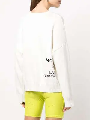 Monse Avocado Toast Merino-knit Jumper - White