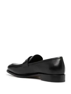 FERRAGAMO Tramezza Leather Penny Loafers