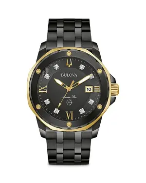 Bulova Marine Star Watch 44mm - Black