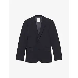 Sandro Single-breasted Wool Blazer