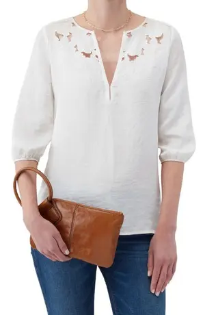 Hobo Sable Clutch - Truffle