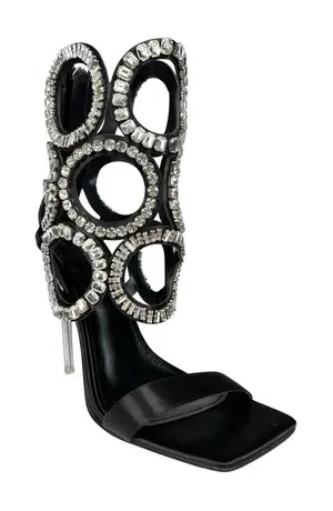 AZALEA WANG Terra Sandal - Black