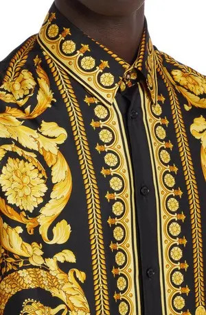 Versace Barocco Silk Shirt