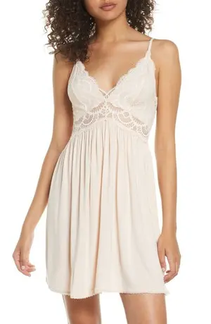 Eberjey Mariana Mademoiselle Jersey Chemise Blush