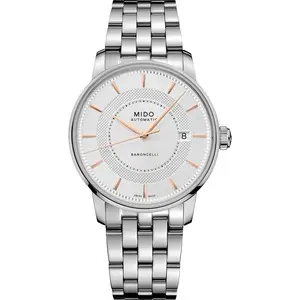 MIDO MIDO Baroncelli Signature Automatic Bracelet Watch Silver