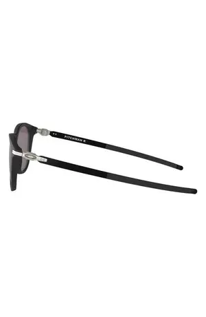Oakley Prizm™ Pitchman™ Round Sunglasses - Black