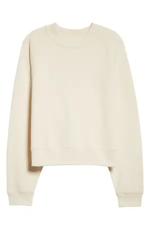 Vince Puff Sleeve Cotton Sweatshirt