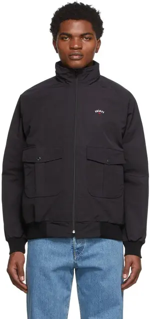 NOAH Noah Black Utility Jacket - Black