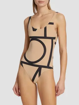 TOTEME Monogram One-piece Swimsuit