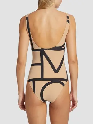 TOTEME Monogram One-piece Swimsuit