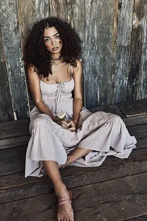 Free People Free People Tiered Maxi Dress With Smocked Bodice Rosewood