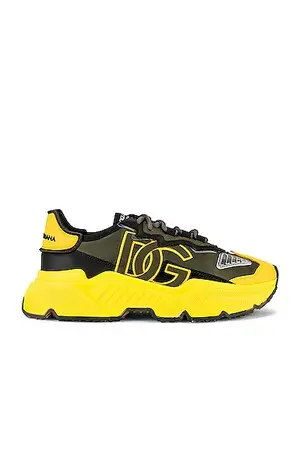 Dolce & Gabbana Dolce & Gabbana Sneaker In Yellow Giallo & Nero