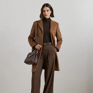 Ralph Lauren Tailored Wool-blend Coat - New Vicuna