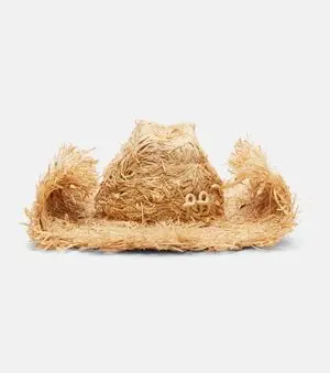 Ruslan Baginskiy Straw Hat - Beige