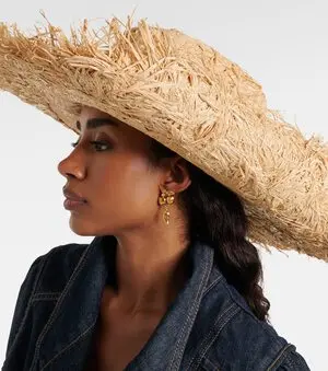 Ruslan Baginskiy Straw Hat - Beige