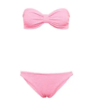 Hunza G Jean Bandeau Bikini - Pink