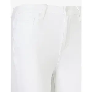 Paige Hoxton Cropped Skinny Jeans - Crisp White
