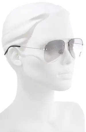 Saint Laurent 59mm Aviator Sunglasses