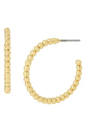 ALLSAINTS Ballchain Hoop Earrings - Gold