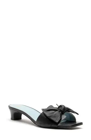 FRANCES VALENTINE Sandy Sandal Black