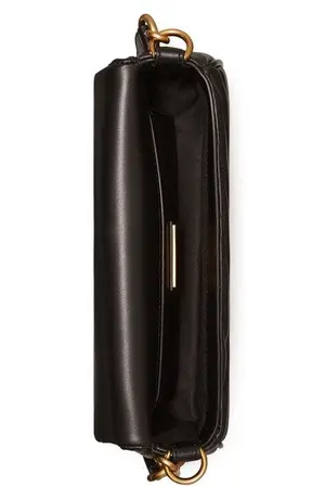 Tory Burch Kira Chevron Small Shoulder Bag - Black
