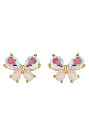 GIRLS CREW Butterfly Stud Earrings - Gold