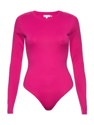 Good American Sculpting Crewneck Bodysuit Love Potion