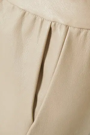 Commando Faux Stretch-leather Track Pants