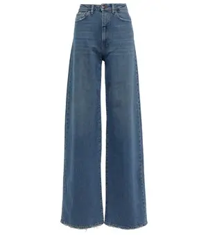 3x1 Flip High-rise Wide-leg Jeans