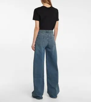 3x1 Flip High-rise Wide-leg Jeans