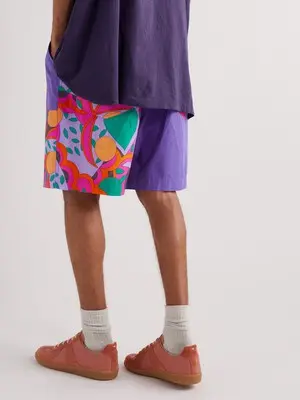MARANT Laverno Printed Cotton Shorts