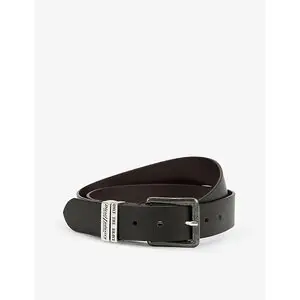 DIESEL® B-guarantee Leather Belt - Turkish Coffee