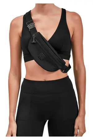 Devon Windsor Fanny Pack - Black / Red